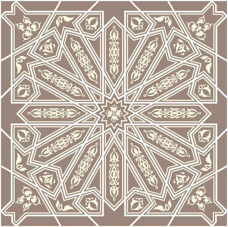 Arabesque Star Pattern stock vector. Illustration of background - 15522457