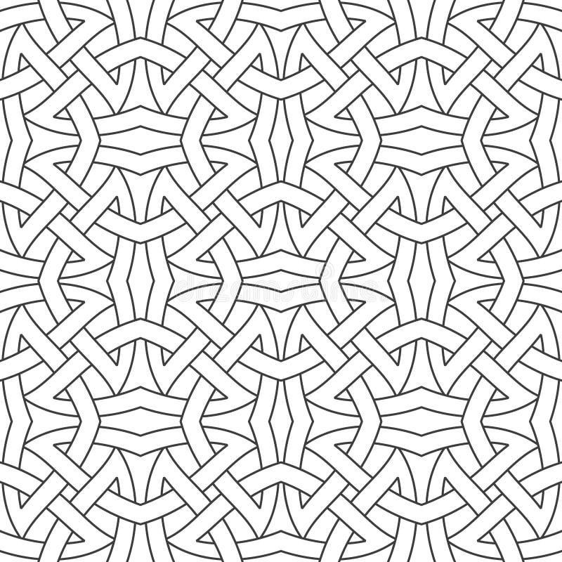 Arabic Ornament. Decorative Seamless Pattern Stock Vector ...