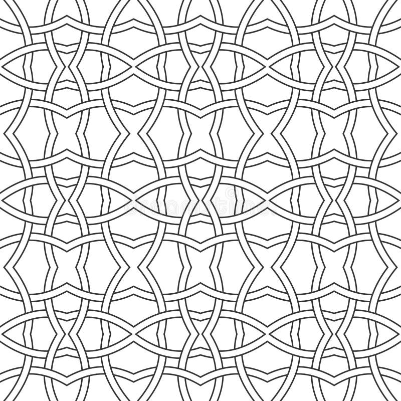 Arabic Ornament. Decorative Seamless Pattern Stock Vector ...