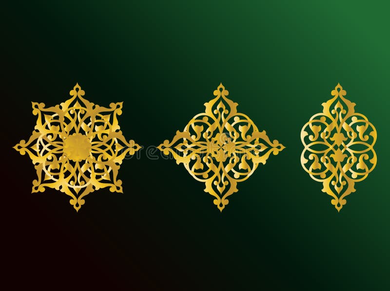 Arabic Ornaments stock vector. Illustration of flowery - 6249929