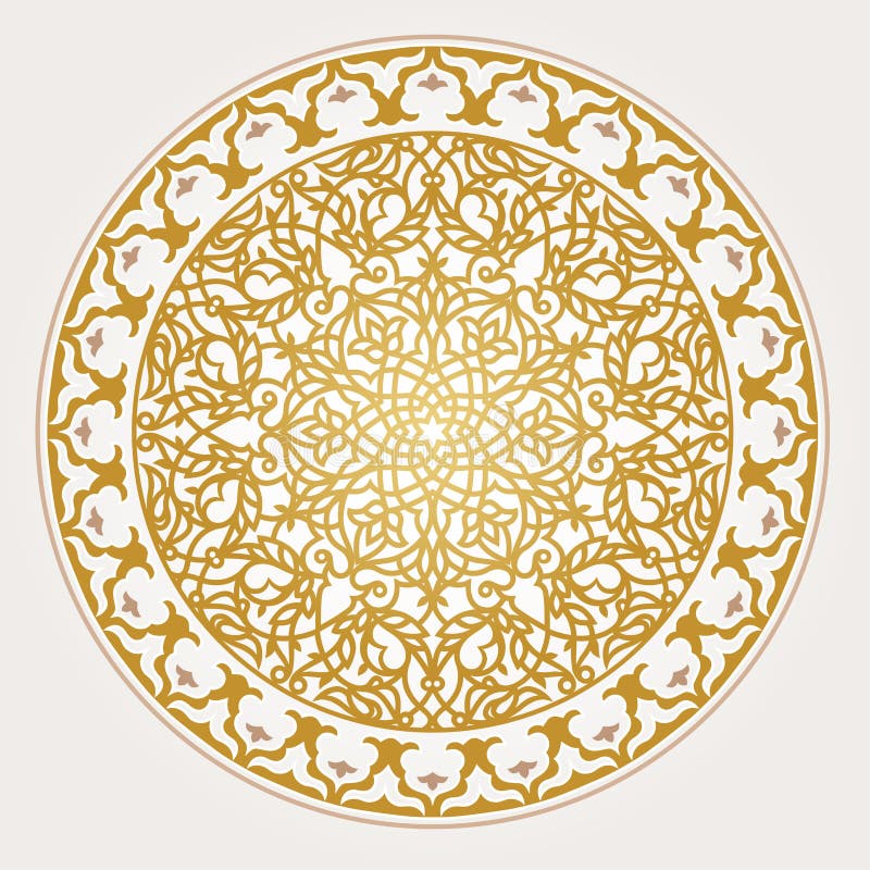 Arabic pattern stock vector. Illustration of pattern - 47742555