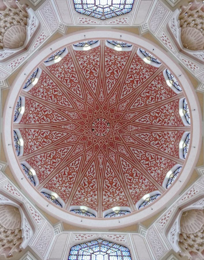 Arabic Pattern of Roof Architecture Stock Image - Image of shape ...