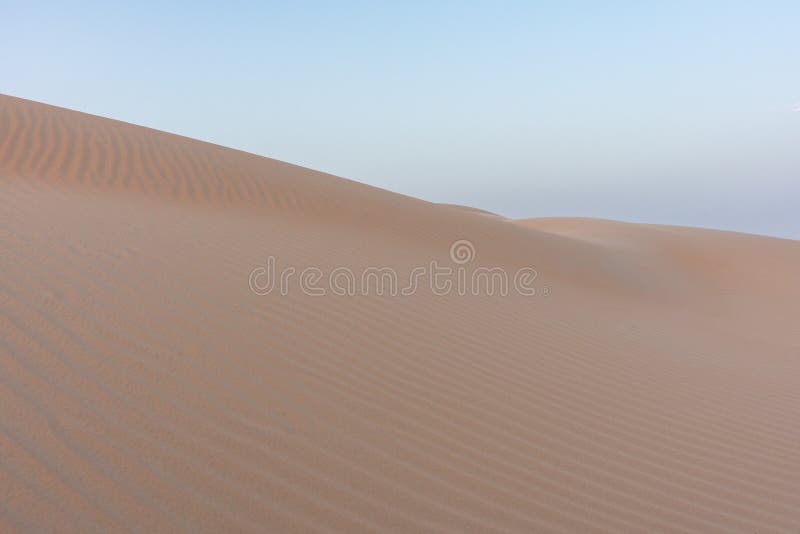 Arabic sand desert stock photo. Image of emirates, orange - 158470256