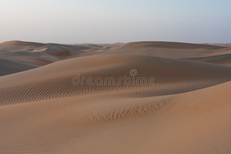 Arabic sand desert stock image. Image of arabia, exploration - 158471405