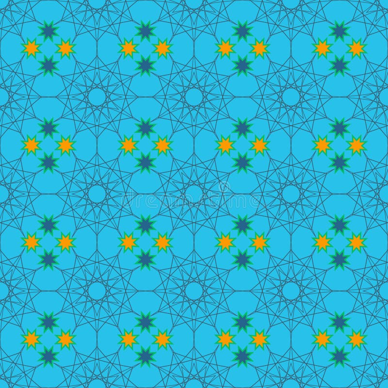 Arabic seamless pattern22 stock illustration. Illustration of ...