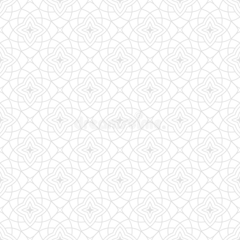 Arabic Seamless Patterns. Gray Ornaments for Textile and Fabric Stock ...