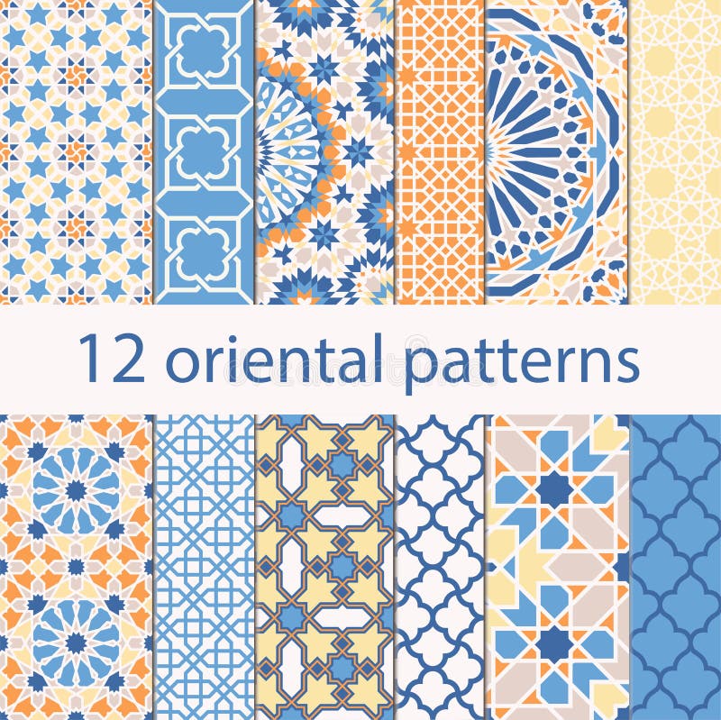 Classic patterns stock vector. Illustration of background - 17491311