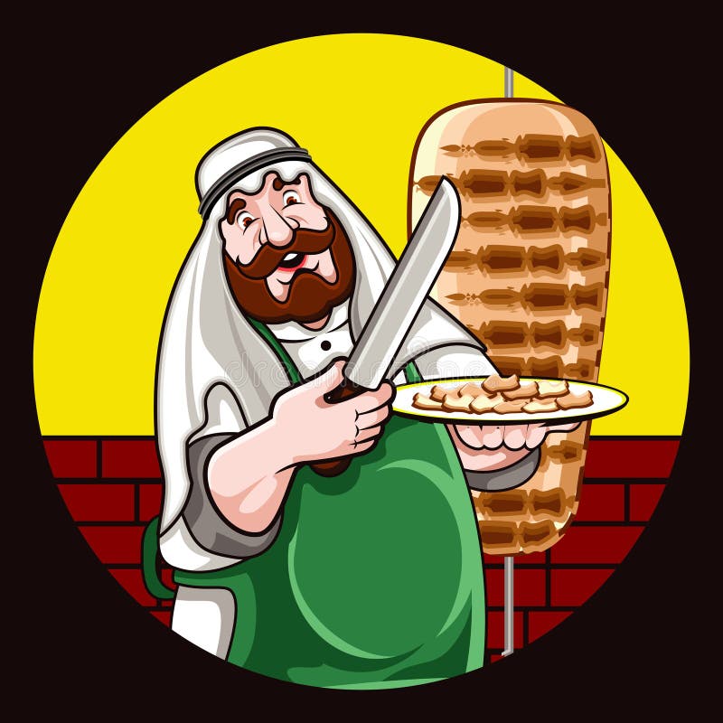 Shawarma Beef Plate Stock Illustrations – 284 Shawarma Beef Plate Stock ...