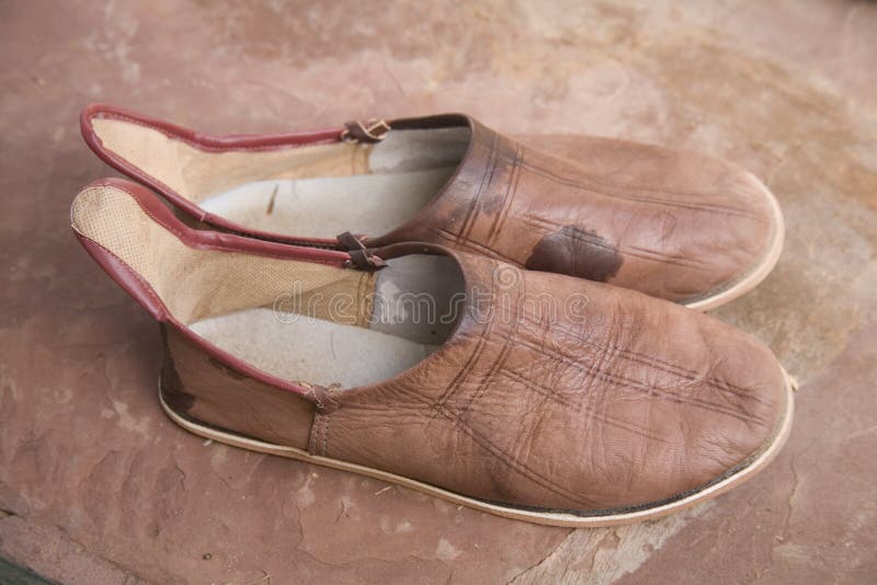 Arabic slippers stock image. Image of moroccan, snug, comfortable - 3608579