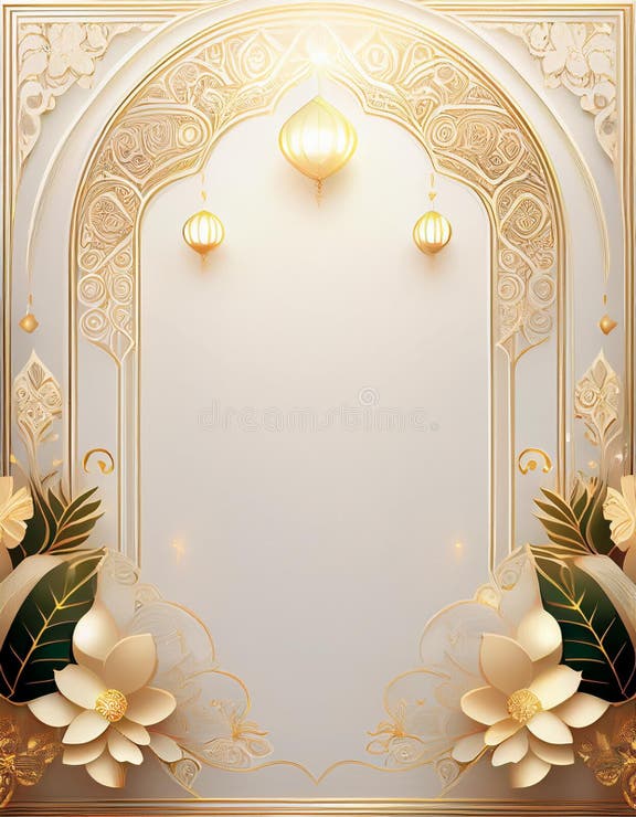 Arabic style frame stock illustration. Illustration of church - 367800949