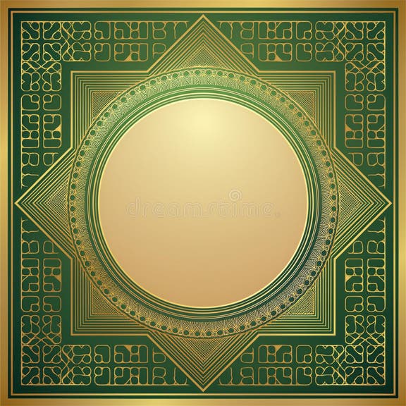 Arabic style frame stock illustration. Illustration of pattern - 367800416