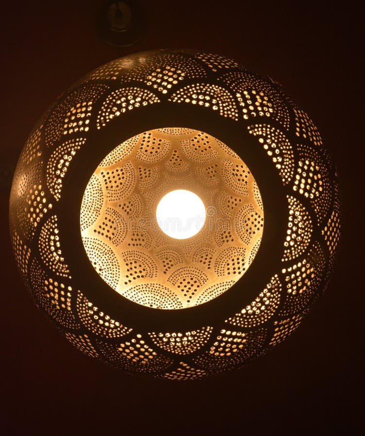 Arabic style lamp hanging stock image. Image of cozy - 353549043