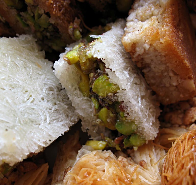 Arabic Sweets 1 stock photo. Image of sticky, honey, delicacy - 5802540