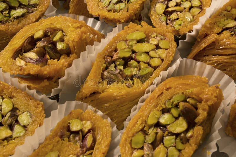 Arabic sweets stock photo. Image of nuts, pastry, arabic - 72284526