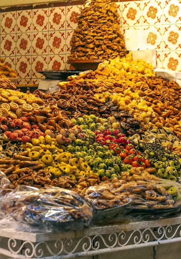 Arabic sweets stock photo. Image of souk, shop, souks - 57336750
