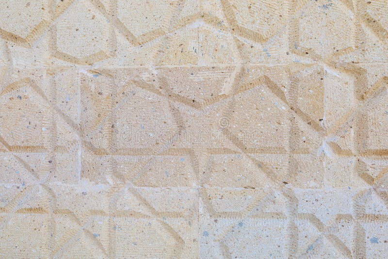 Arabic Texture on the Wall of the Mosque with Stars and Geometric ...