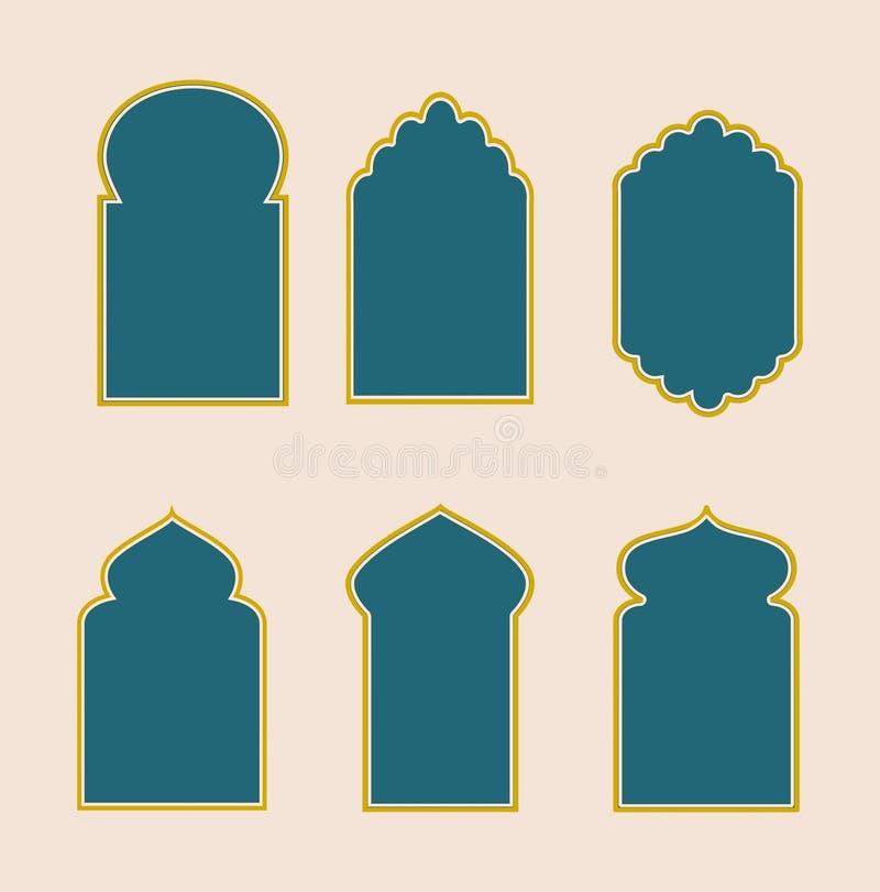 Arabic Frame Gold Stock Illustrations – 39,948 Arabic Frame Gold Stock ...