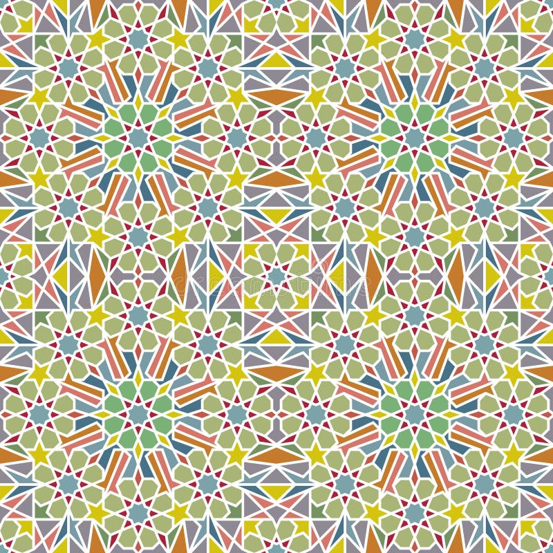 Arabic tiles stock vector. Illustration of seamless, craft - 87978931