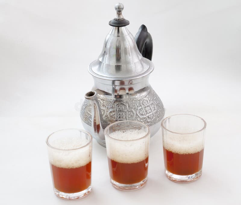 Arabic traditional tea stock image. Image of culinary - 181759419