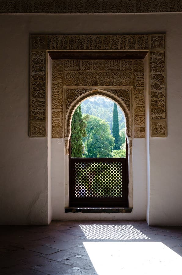 Ancient Arabic palace stock photo. Image of entrance - 52364746