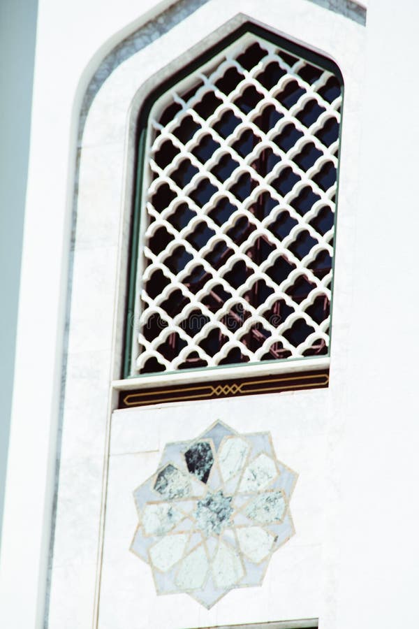 Arabic Windows on the Old Clay Wall Stock Photo - Image of africa ...