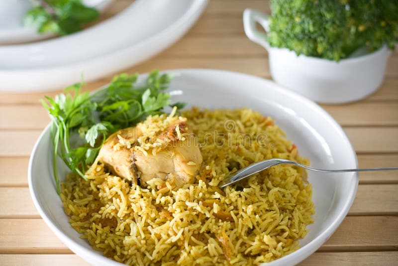 Arabische Rijst stock foto. Image of arabië, peterselie - 21218030