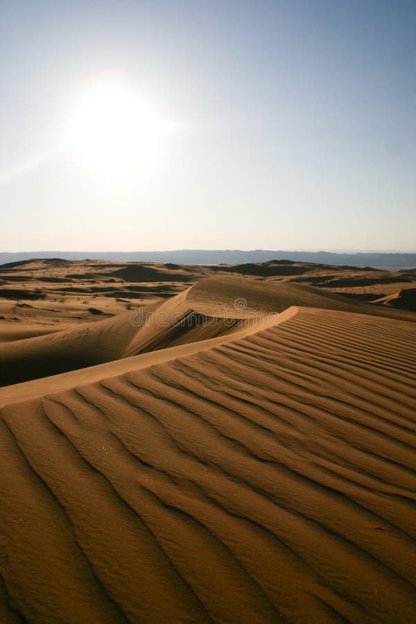 Arabische Woestijn -3 stock afbeelding. Image of heet - 15409589