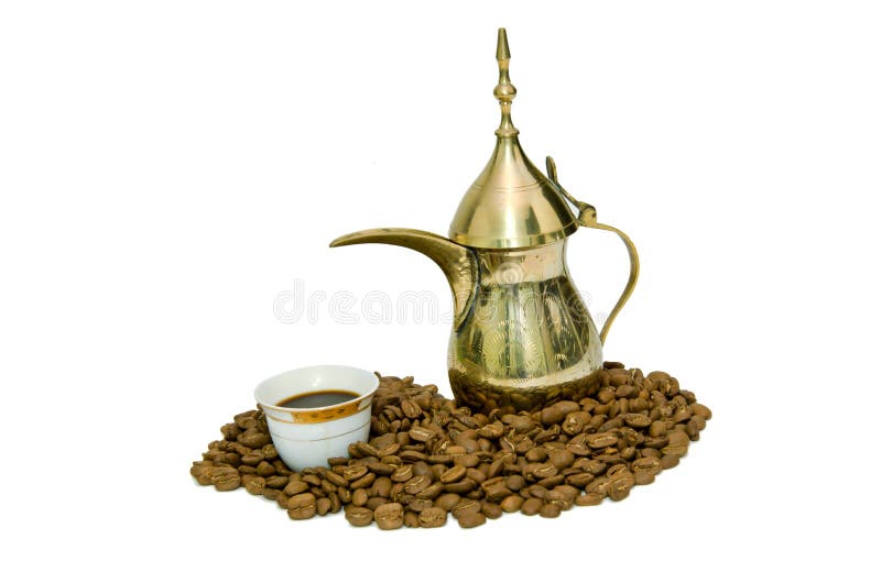 Arabiskt kaffe fotografering för bildbyråer. Bild av frukter - 20136155