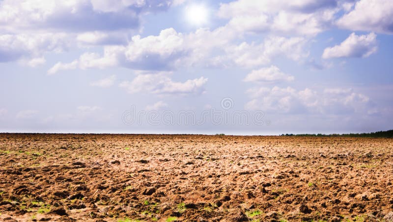 Arable stock image. Image of horizon, agronomy, open - 19431323