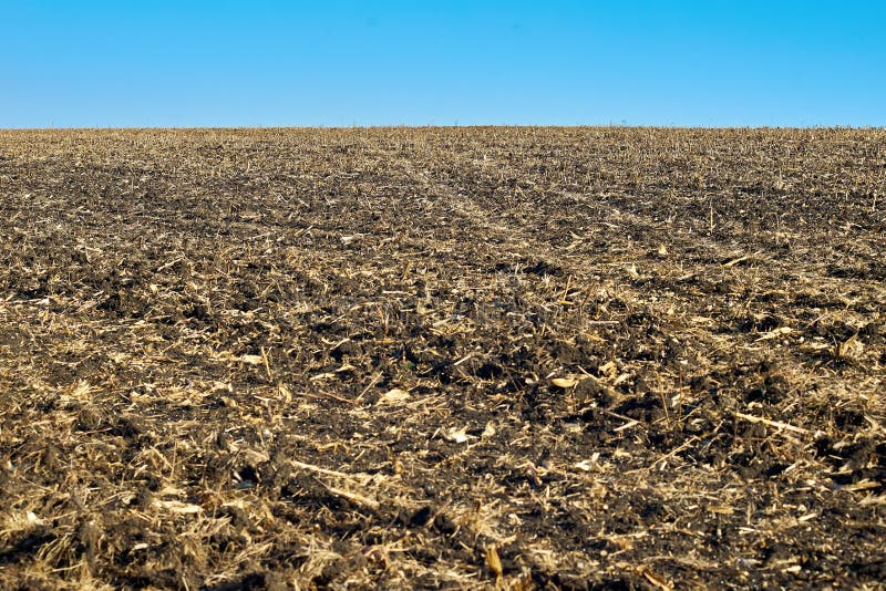 Arable land stock photo. Image of plough, farmland, dirt - 134910892