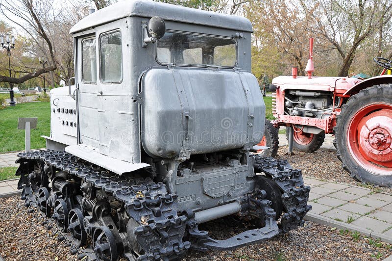 Arable Tractor T74 Elements Stock Image - Image of harvesting ...