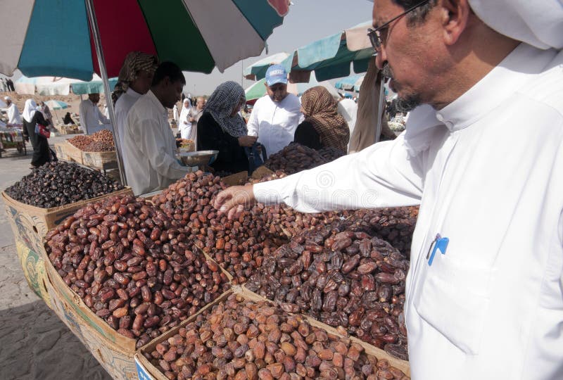Arabs Sell Fresh Dates at Dates in Medina Editorial Stock Image - Image ...