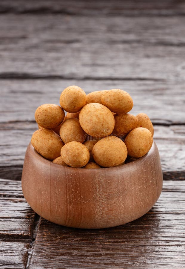 Arachis Hypogaea - Organic Japanese Peanuts in the Bowl Stock Photo ...