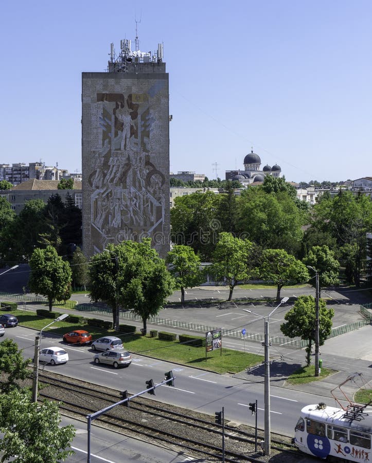 Arad,Arad Romania , June 13 2022: "White House" Old Communist Building ...