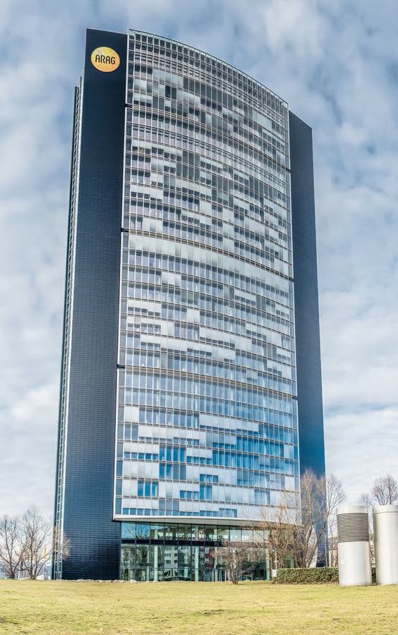 The Arag headquarter editorial stock image. Image of industry - 85408919