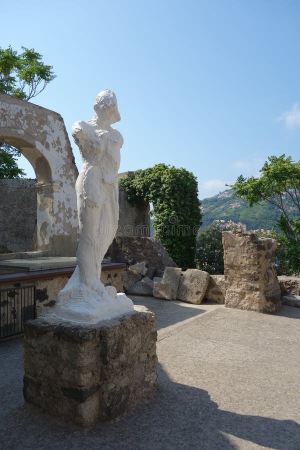 Aragonese Castle Interior View in Ischia Stock Photo - Image of italy ...