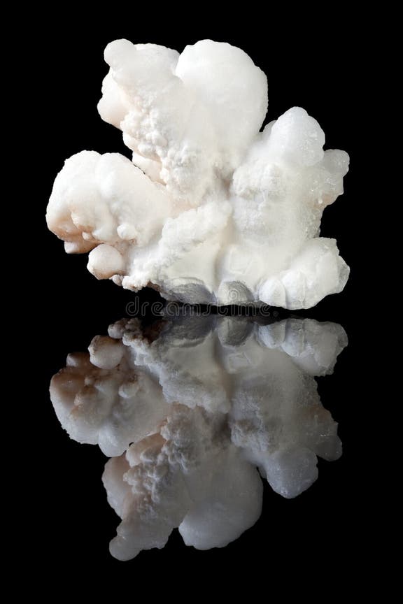 Aragonite white crystals stock image. Image of structure - 25545727