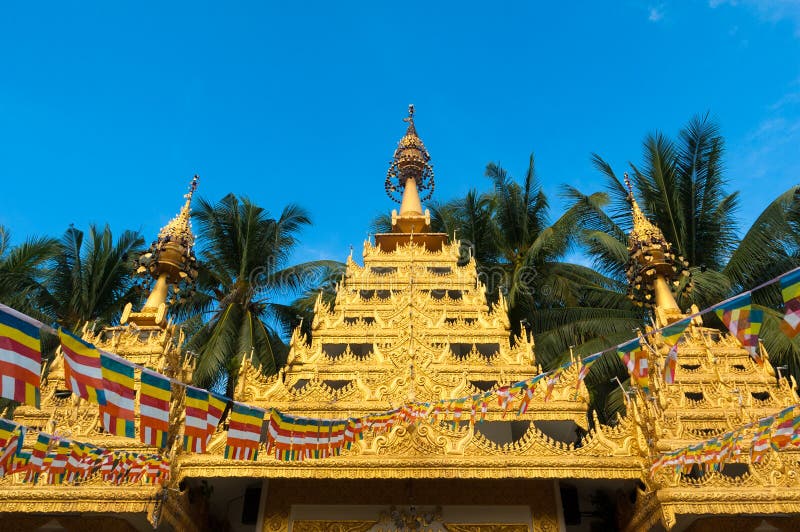 Arahant Upagutta shrine stock photo. Image of ornament - 17801650