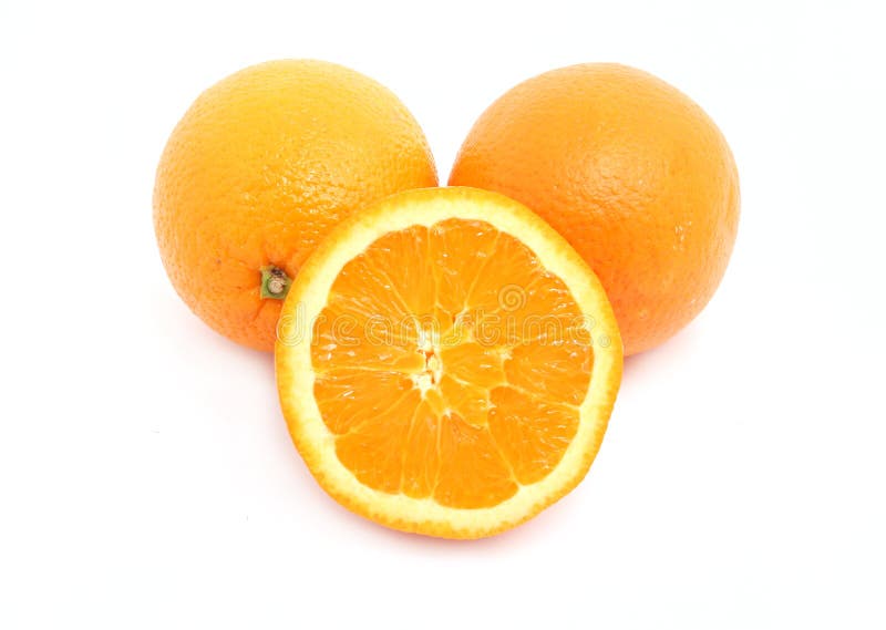 Arancione fotografia stock. Immagine di isolato, vitamina - 7004866