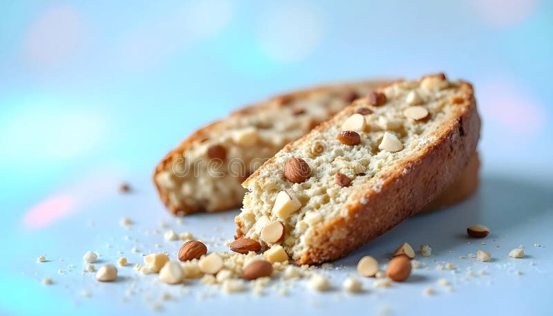 Delicious Biscotti with Almonds and White Chocolate Chips by AI ...