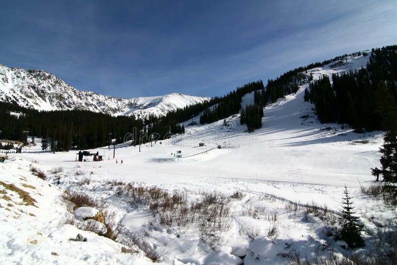 Arapahoe Basin Ski Resort stock photo. Image of basin - 12875846