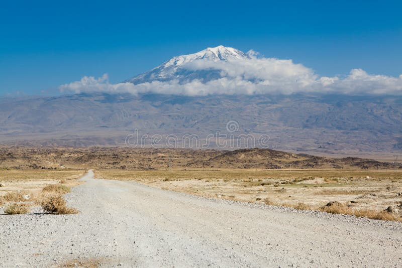 Ararat - Highest Mountain in Turkey Stock Photo - Image of rock, cone ...