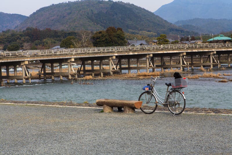 Arashiyama, Kyoto, Japan stock image. Image of river - 30020703