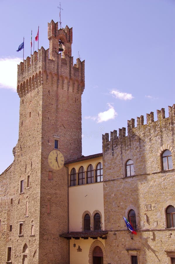 Arazzo in Tuscany in Italy stock image. Image of stone - 28400979