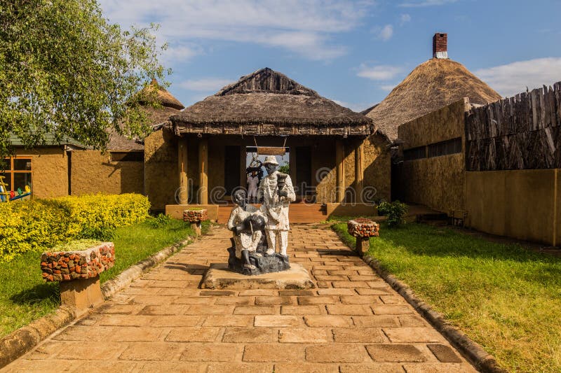 ARBA MINCH, ETHIOPIA - JANUARY 29, 2020: View of Emerald Resort in Arba ...