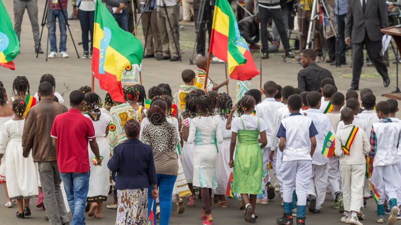 Arbegnoch Qen - Le Jour Des Patriotes Photographie éditorial - Image du ...