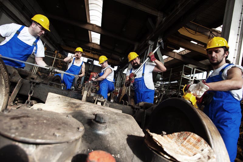 Arbeider stock afbeelding. Image of kleren, schimmel - 40322887