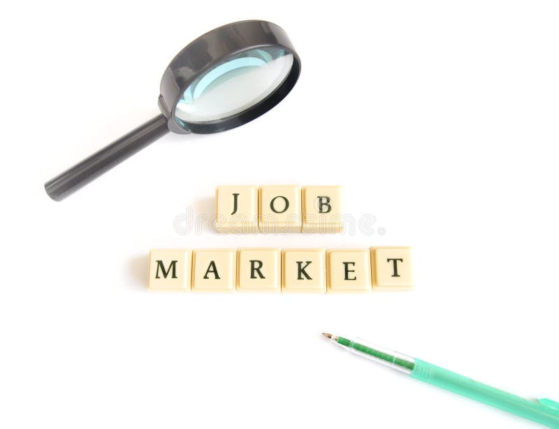 Arbeidsmarkt stock afbeelding. Image of geconcentreerd - 13289749