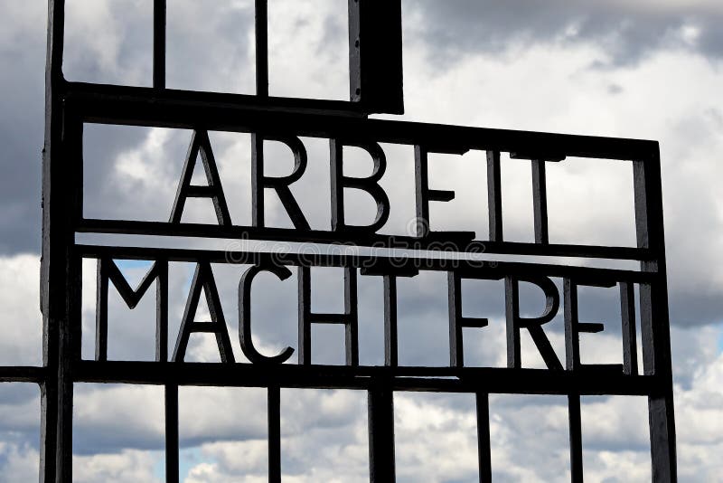 Arbeit macht frei editorial photo. Image of auswitz, world - 16611561
