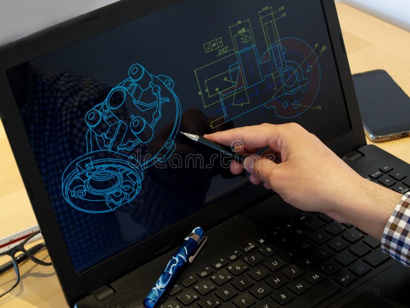 Arbeiten am Computer stockfoto. Bild von bildschirmanzeige - 105492920